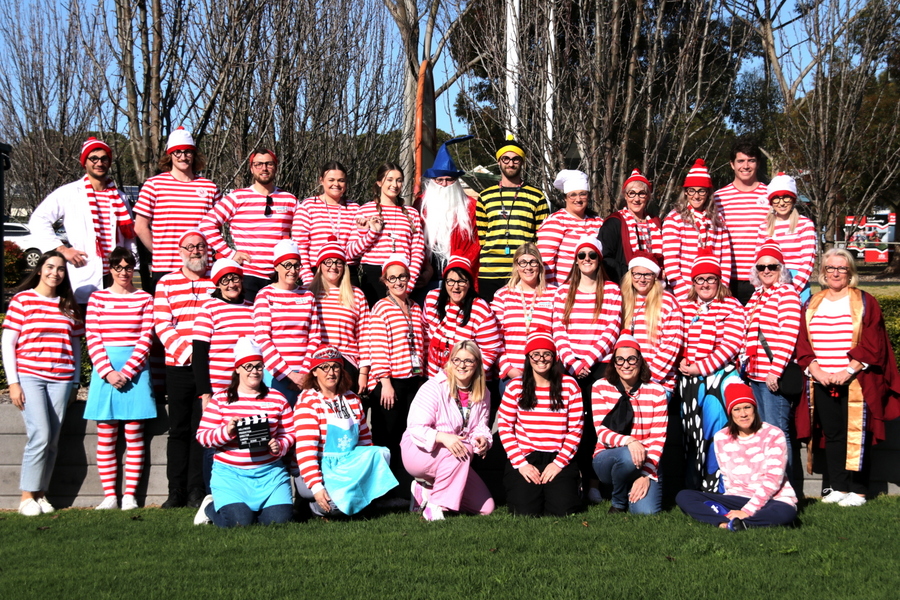 Where’s Wally? Staff Book Week Costumes – Central Yorke School